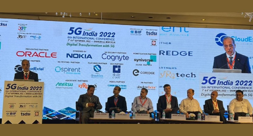 CT media partner at Bharat Exhibition’s 5G India 2022-Inaugural session ...
