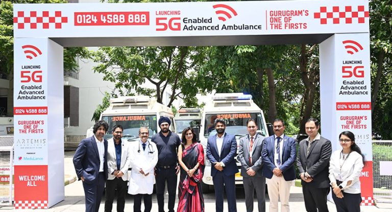 Gurugram’s Artemis Hospitals unveils 5G-enabled ambulance ...