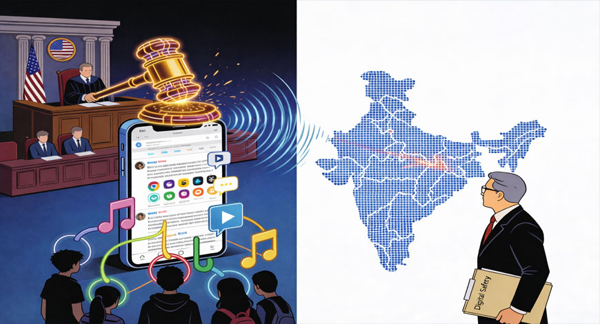 US ‘addictive design’ verdict puts fresh heat on Big Tech in India ...