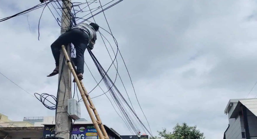 PMC removes illegal broadband cables, providers reinstall soon after ...
